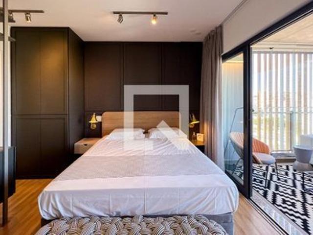 Studio para alugar com 45m², 1 quarto e 1 vaga