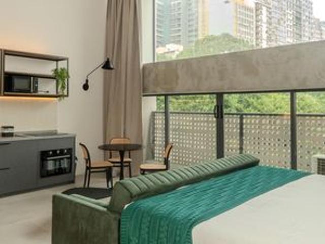 Studio para alugar com 49m², 1 quarto e sem vaga