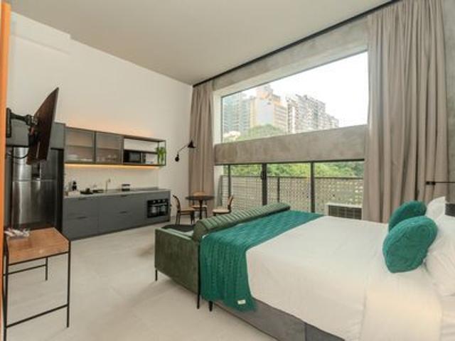 Studio para alugar com 49m², 1 quarto e sem vaga