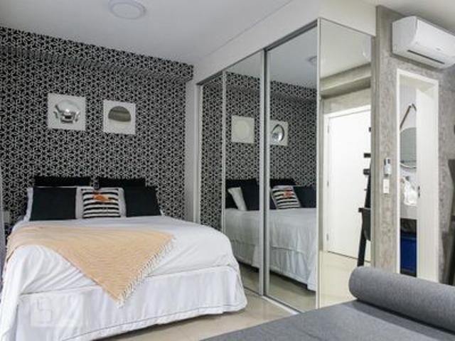 Studio para alugar com 40m², 1 quarto e sem vaga