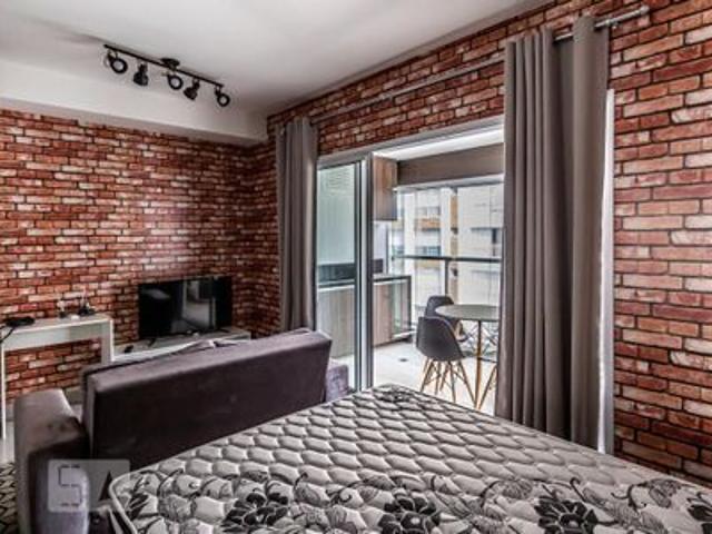 Studio para alugar com 40m², 1 quarto e 1 vaga