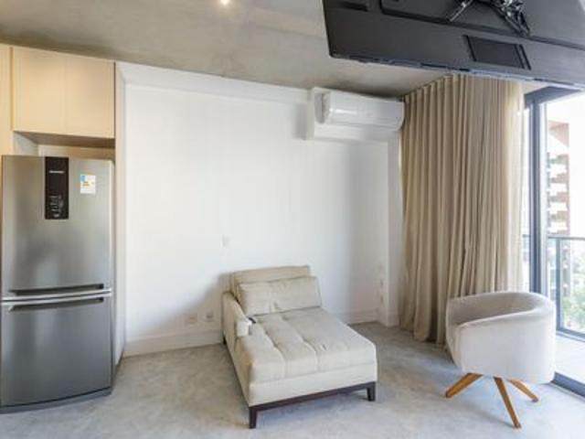 Studio para alugar com 42m², 1 quarto e 1 vaga