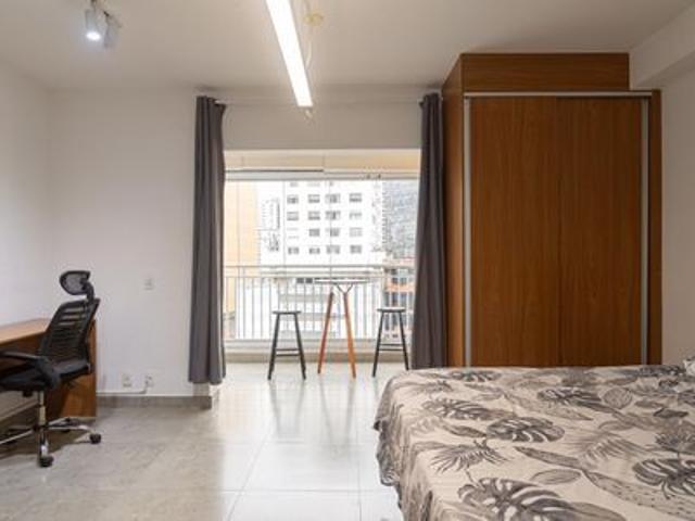 Studio para alugar com 42m², 1 quarto e 1 vaga