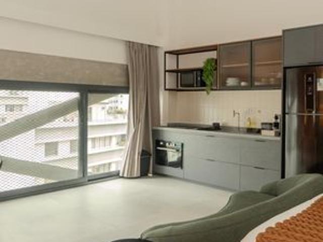 Studio para alugar com 43m², 1 quarto e sem vaga