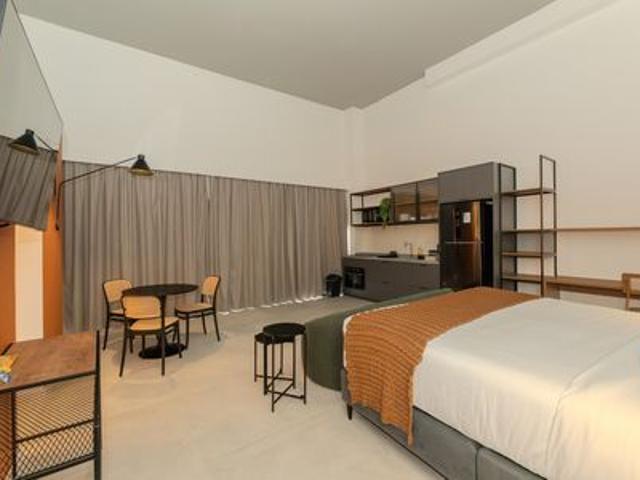 Studio para alugar com 43m², 1 quarto e sem vaga