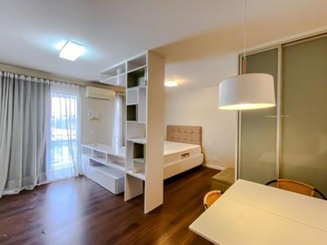 Studio para alugar com 58m², 1 quarto e 1 vaga