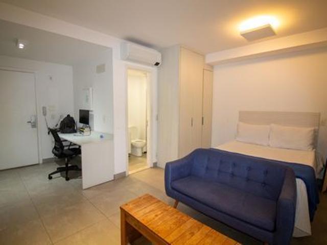 Studio para alugar com 61m², 1 quarto e 1 vaga