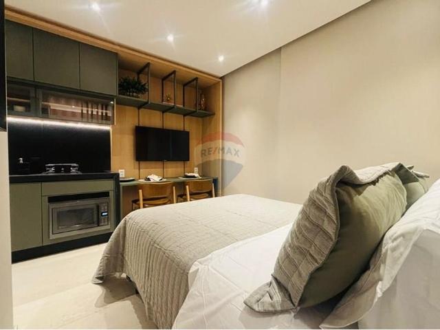 Studio para locação 29m² mobiliado sem vaga na Chácara Klabin