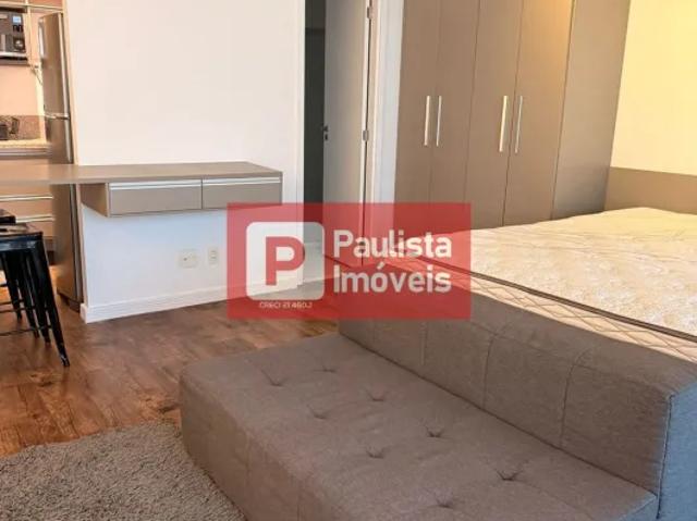 Studio para locação, 43 m², 1 quarto, sala, banheiro, 1 vaga, Brooklin Paulista, São Paulo, SP