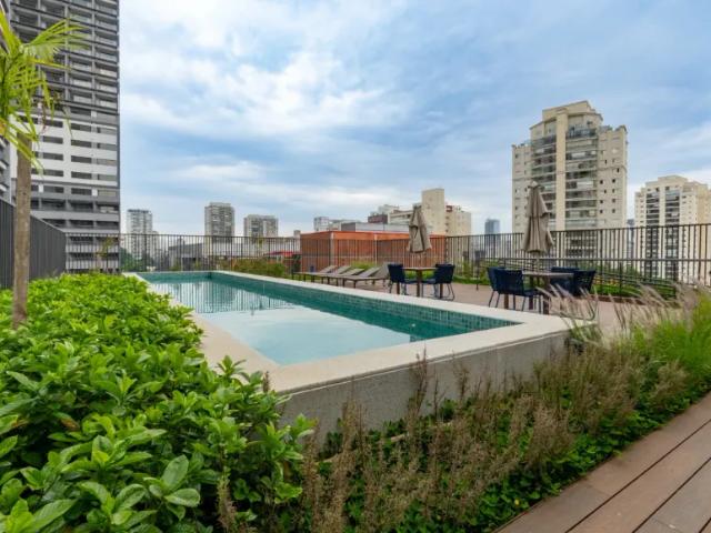 Studio para locação em Santo Amaro com 1 quarto, 34m²