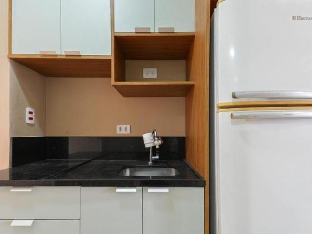 Studio Pinheiros 27M², 1 Dorm, Sacada, Piscina, Academia, Mobiliado, Churrasqueira