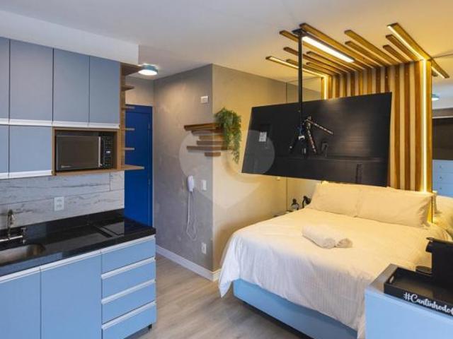 Studio pronto para morar proximo a Avenida Paulista