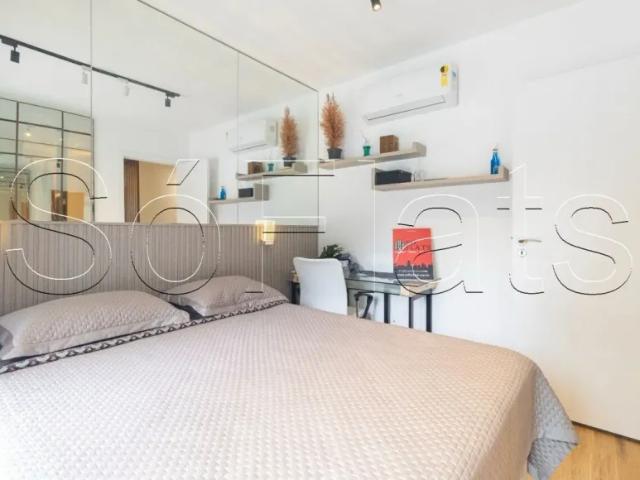 Studio Walk Moema, studio disponível para locação contendo 34m² e 01 dormitório