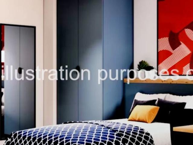 Studio with Balcony