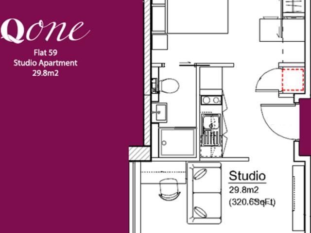 Studio to rent