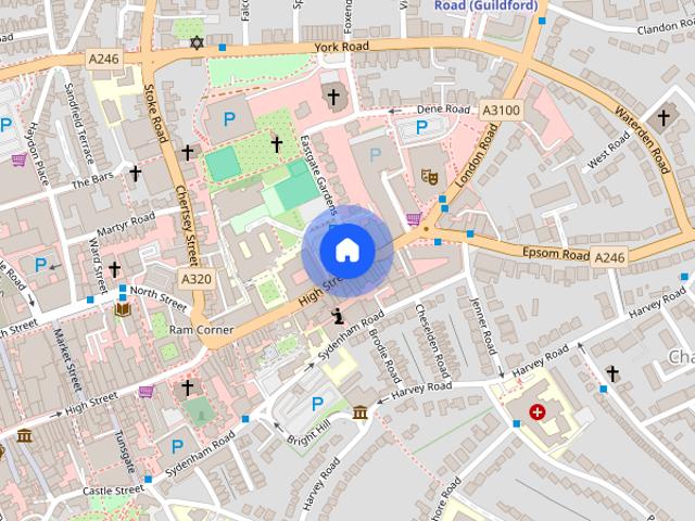 studio to rent Eastgate House, 223 High Street, Guildford, GU1