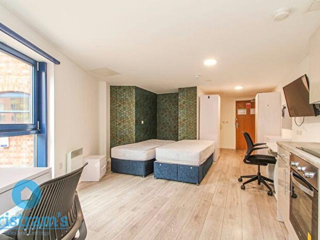 Studio To Rent In Talbot Street, Nottingham, NG1