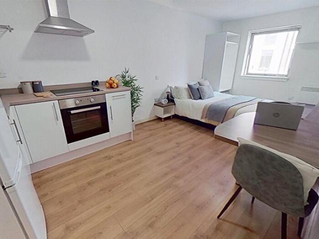 Studio To Rent In Apartment, Clare Court, Clare Street, Nottingham, NG1