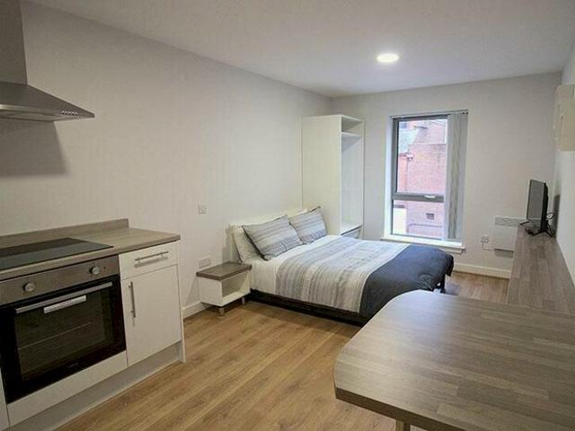 Studio To Rent In Apartment, Clare Court, Clare Street, Nottingham, NG1