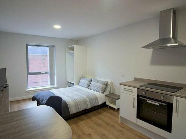 Studio To Rent In Apartment, Clare Court, Clare Street, Nottingham, NG1