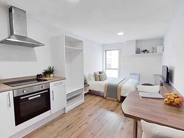 Studio To Rent In Apartment, Clare Court, Clare Street, Nottingham, NG1