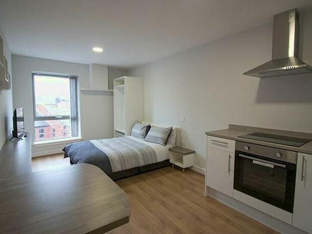 Studio To Rent In Apartment, Clare Court, Clare Street, Nottingham, NG1