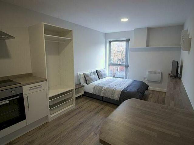 Studio To Rent In Apartment, Clare Court, Clare Street, Nottingham, NG1