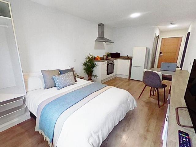 Studio To Rent In Apartment, Clare Court, Clare Street, Nottingham, NG1