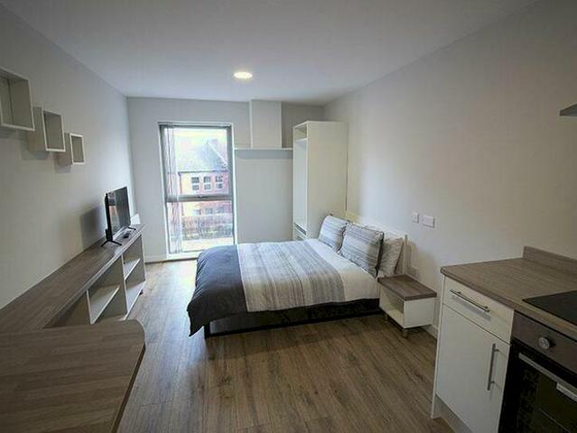 Studio To Rent In Apartment, Clare Court, Clare Street, Nottingham, NG1