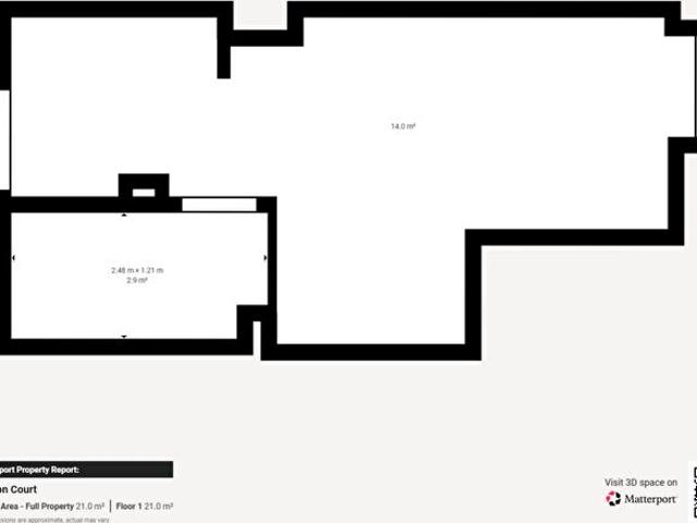 Studio To Rent In Avalon Court, Kent Street, Nottingham, Nottinghamshire, NG1