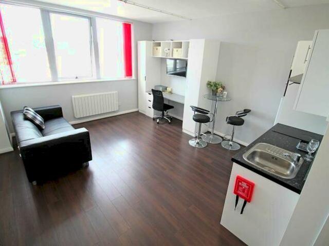 Studio To Rent In Flat, Victoria House, Milton Street, Nottingham, NG1