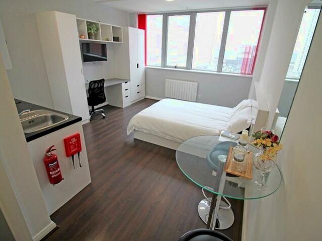 Studio To Rent In Milton Street Apartment, Victoria House, Nottingham, NG1