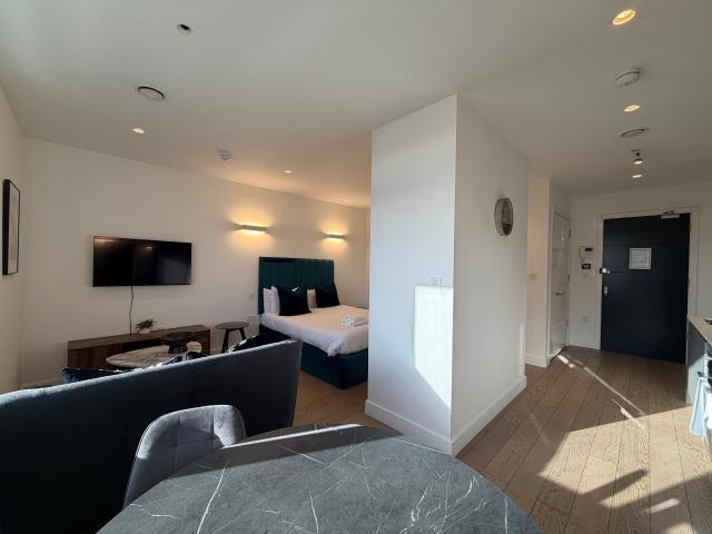 Studio to rent on Harlequin Avenue, London