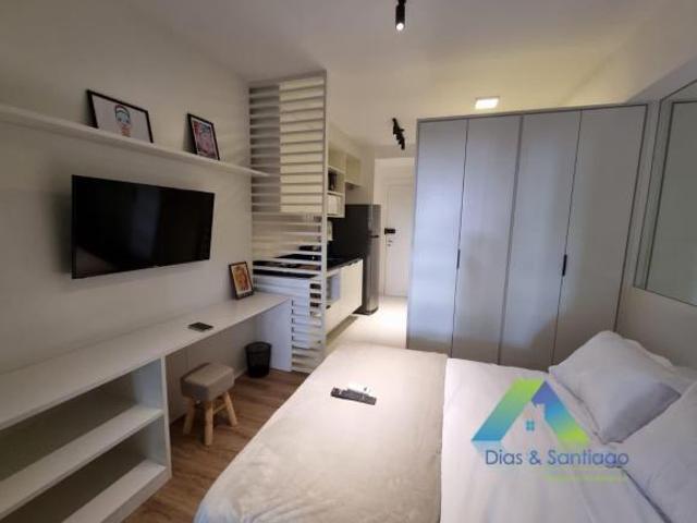Studio todo mobiliado com 30m² proximo ao metro Vila Madalena