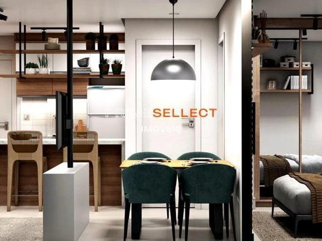 Studio varanda próximo Investimento shopping Itália Facudade Fae Centro