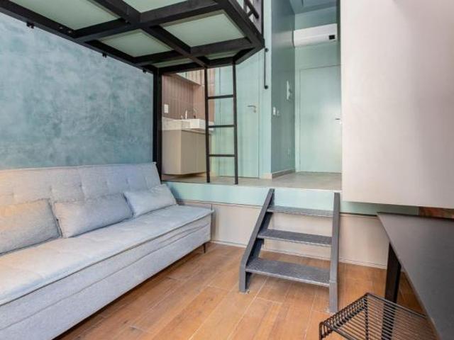 Studio venda ou locação Santo Amaro com 1 quarto 24m², Mobiliado!
