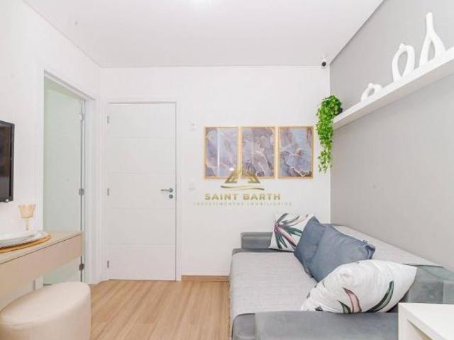 Studios a partir de 25 m² à venda, partindo de R$ 283.906 Boa Vista Curitiba/PR