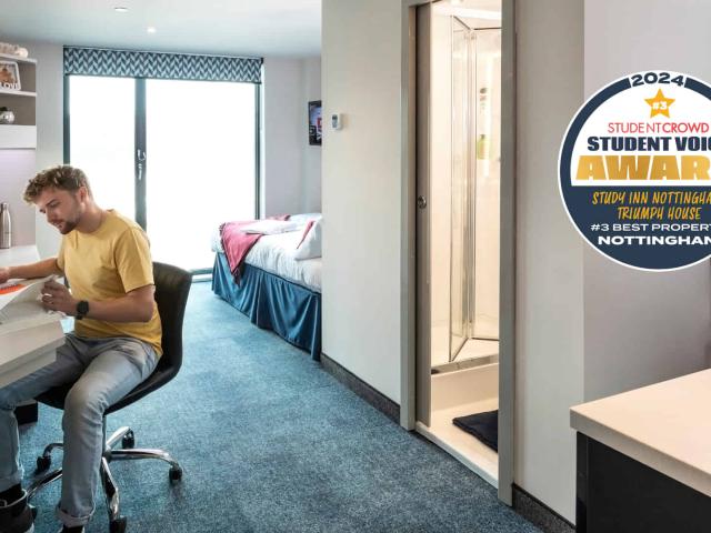Study Inn Triumph House Nottingham Student Accommodation | Amber
