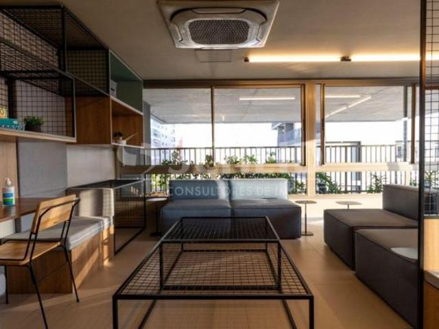 Stuio á Venda na Cerqueira César com 34m², 1 quarto, 1 vaga