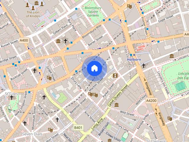 Stukeley Street, Covent Gardens, London, WC2B