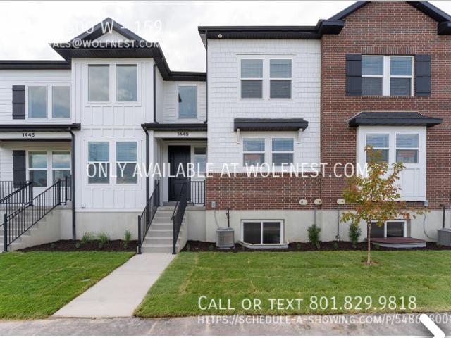 Stunning 3 Bed Lehi Townhome! No Deposit Option!