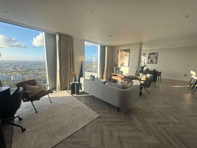 Stunning Fully Furnished Three Double Bedroom Penthouse Apartment with unrivalled facilities in the Exclusive Cortland at Colliers Yard Development