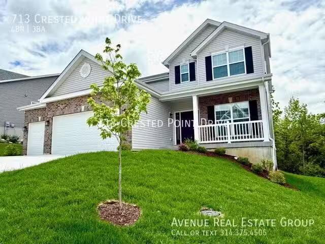 Stunning New Home in Rockwood School District with Modern Feat.