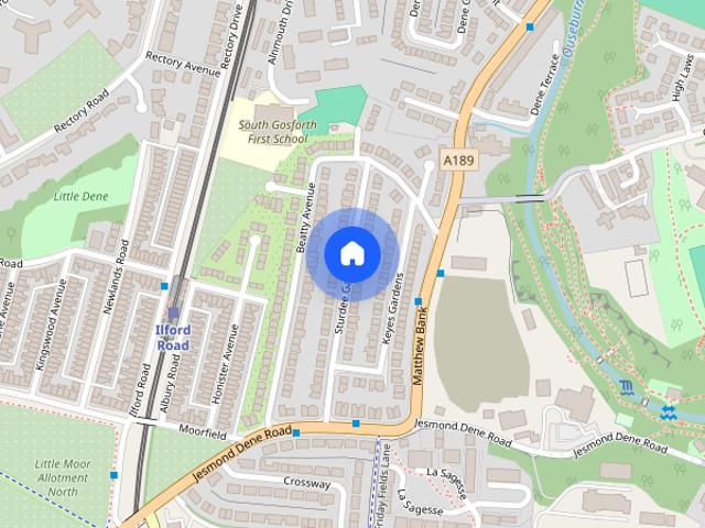Sturdee Gardens, High West Jesmond, Newcastle upon Tyne