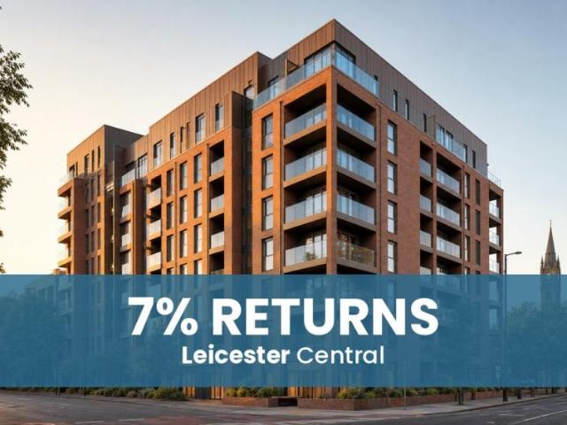 Stylish Leicester Buy to Let Apartment – 6.5% Rental Yields | Leicester Centra Investment only