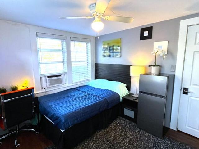 Stylish Rooms on 2nd floor, Roku Smart TVs, Person