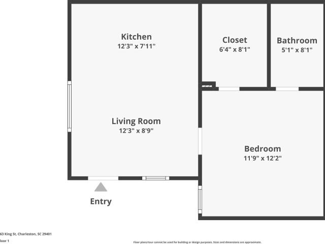 Stylish Studio, 1 and 2 Bed + Den in the Heart of Downtown Charleston