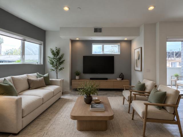Stylish 3BD Townhome with Rooftop Deck & Private 2 Car Garage