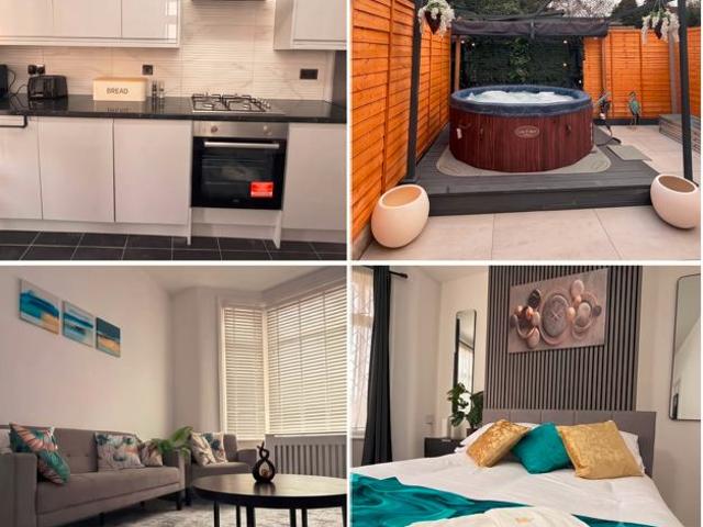 Stylish 3BR House in Newham East London&Hot Tub