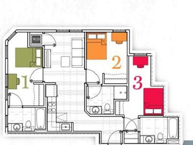 Summer 2015 Sublet: 1089/mo/room